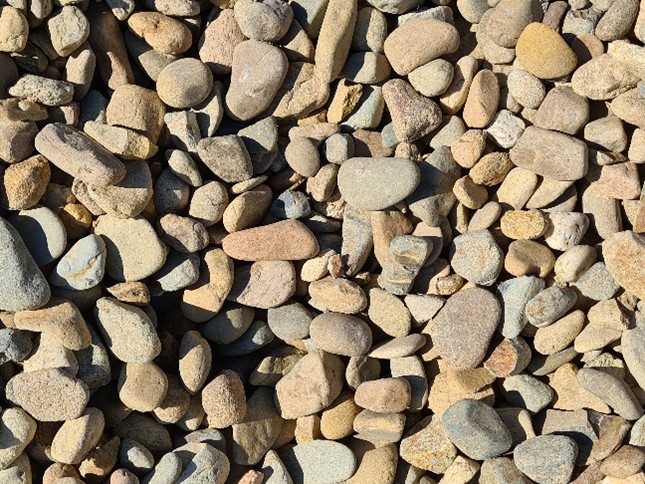DECORATIVE PEBBLES – Rocky Hill Recycled Sand and Soil